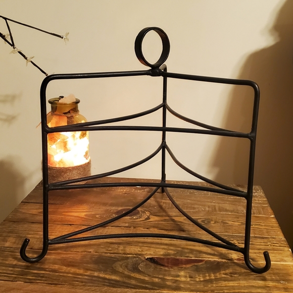 Source Unknown | Kitchen | Vintage Wrought Iron Pie Rack 3 Shelves ...